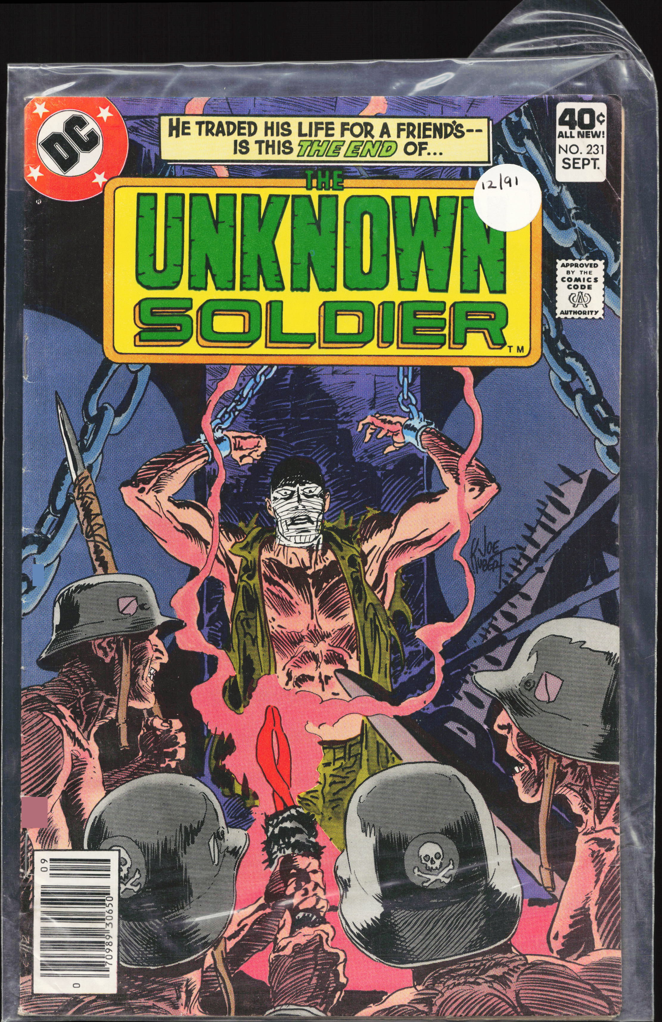 Unknown Soldier #231 (1979) Unknown Soldier | Comic Books - Bronze Age ...