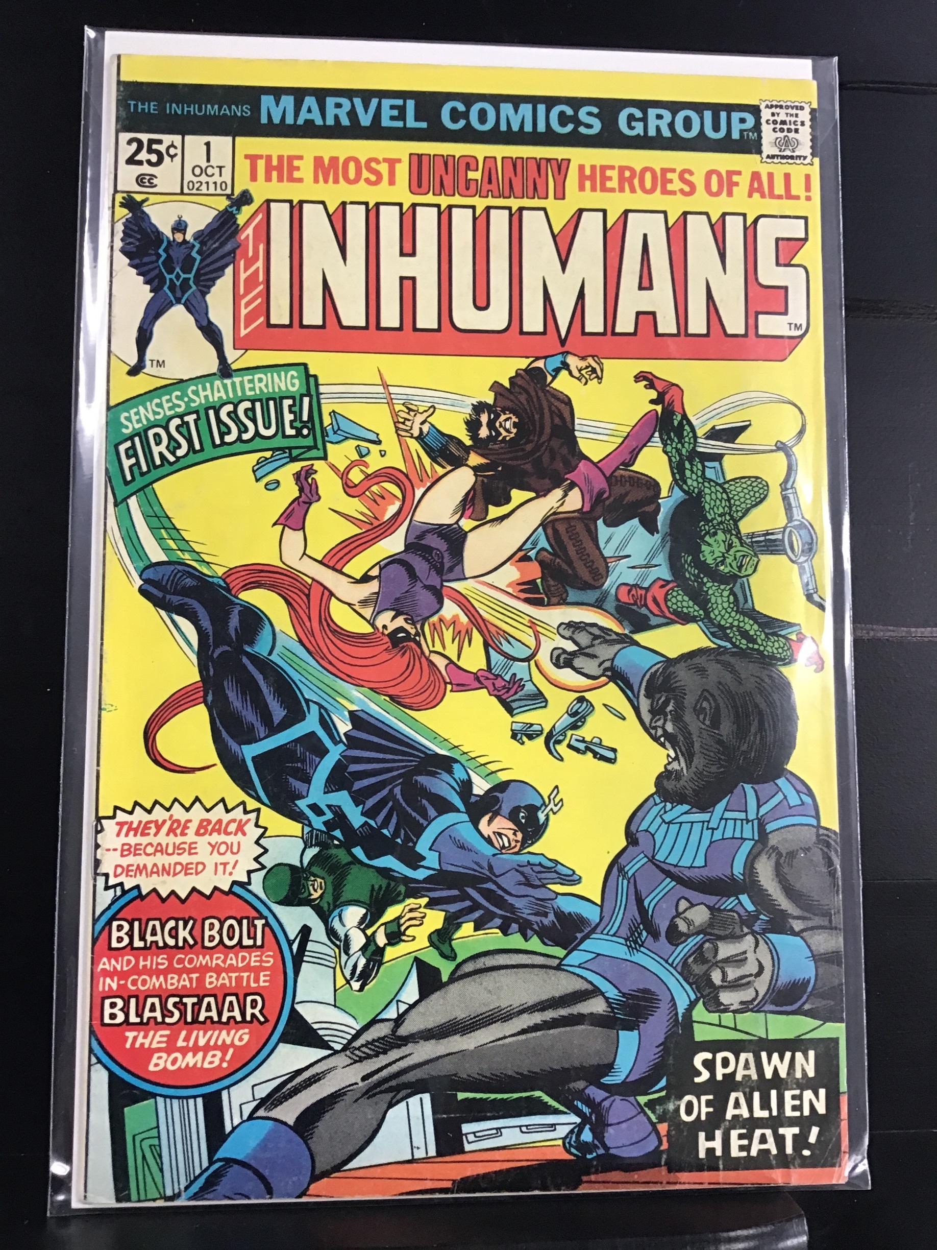 The Inhumans #1 (1975) | Comic Books - Bronze Age, Marvel, Inhumans ...