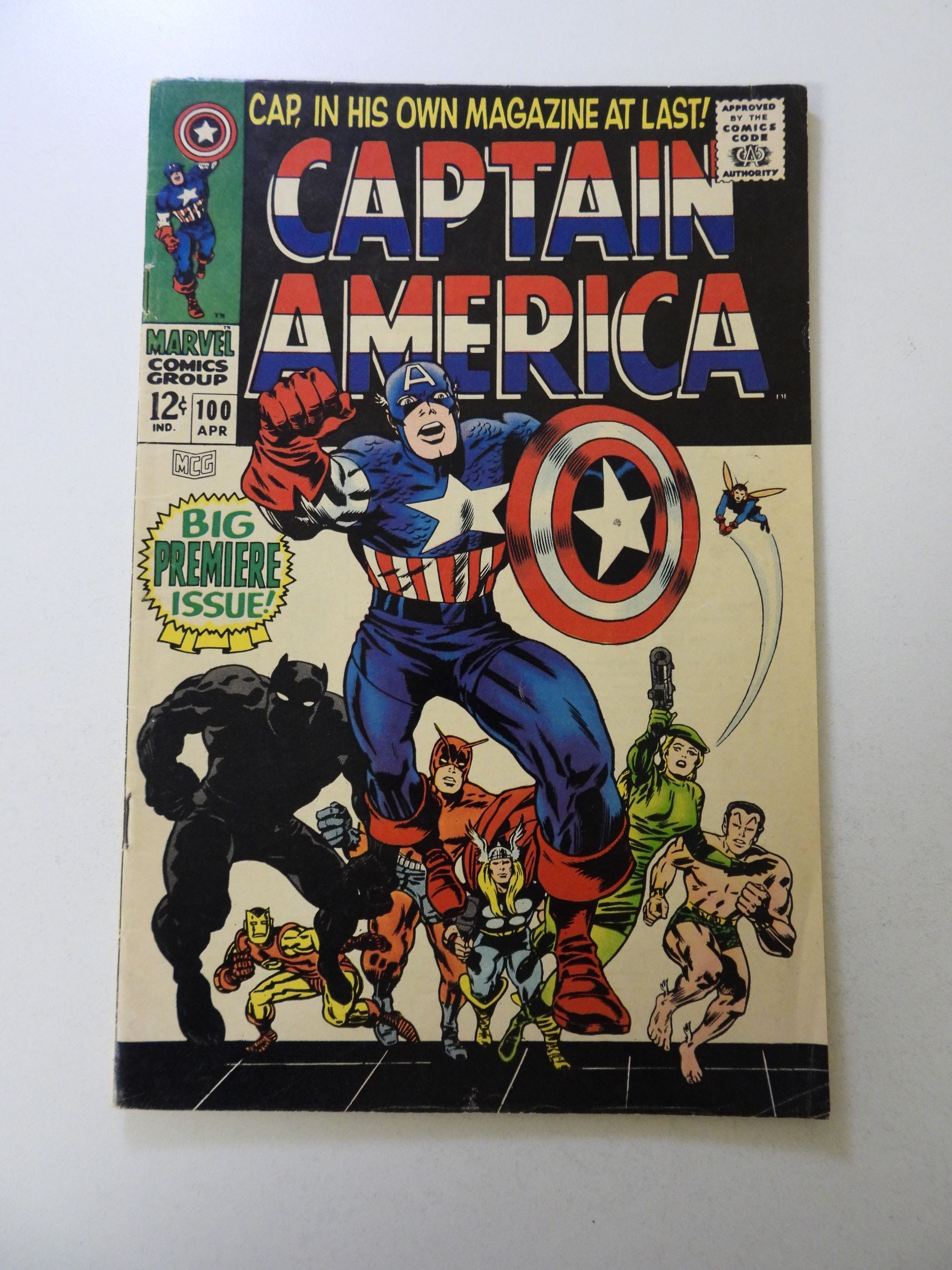 Captain America #100 (1968) FN/VF condition | Comic Books - Silver Age ...