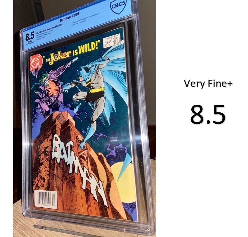 Batman #366 NS - Key & 1st time Jason Todd as Robin! CBCS 8.5 - Brand ...