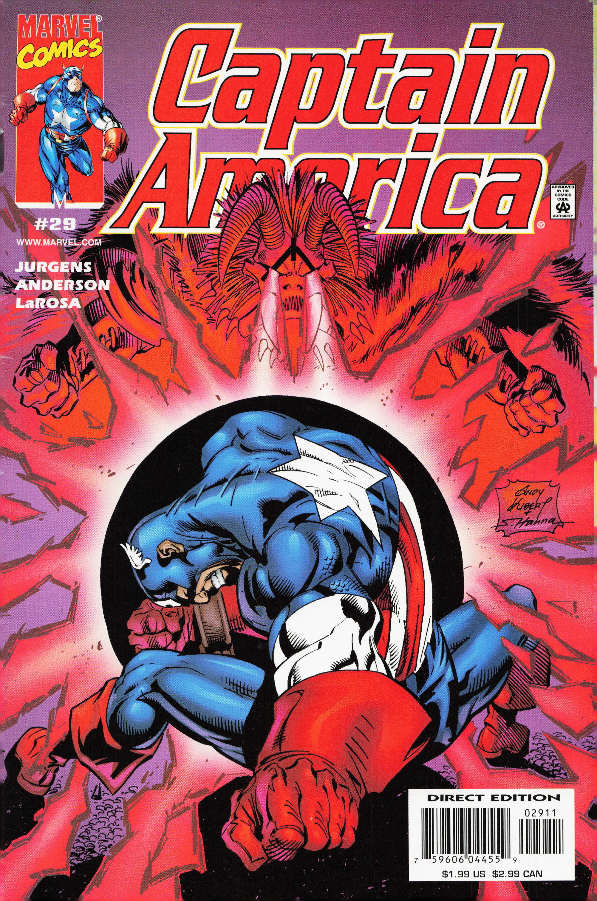 Captain America #29 (2000) Captain America | Comic Books - Modern Age ...
