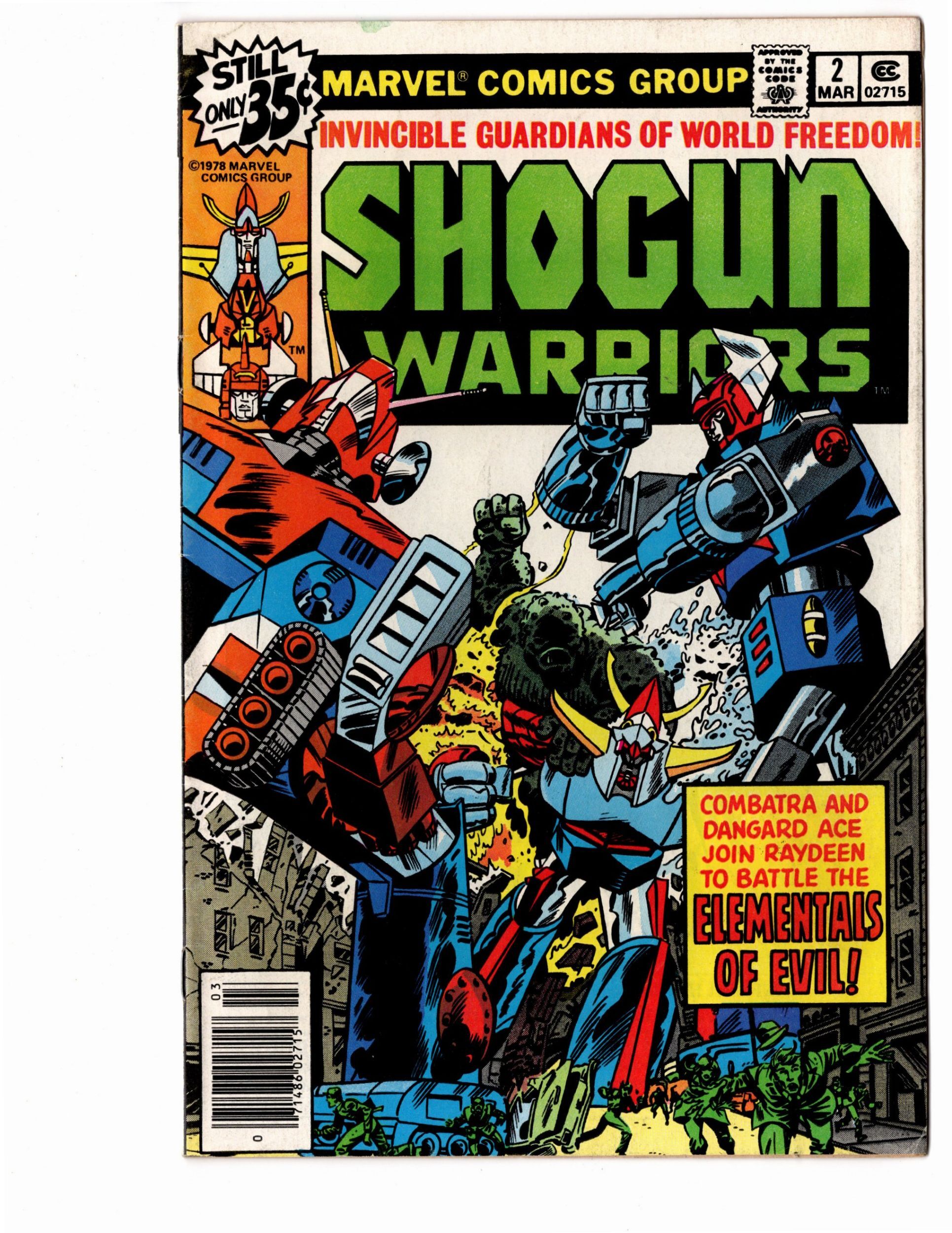 Shogun Warriors #2 (1979) | Comic Books - Bronze Age, Marvel, Shogun ...