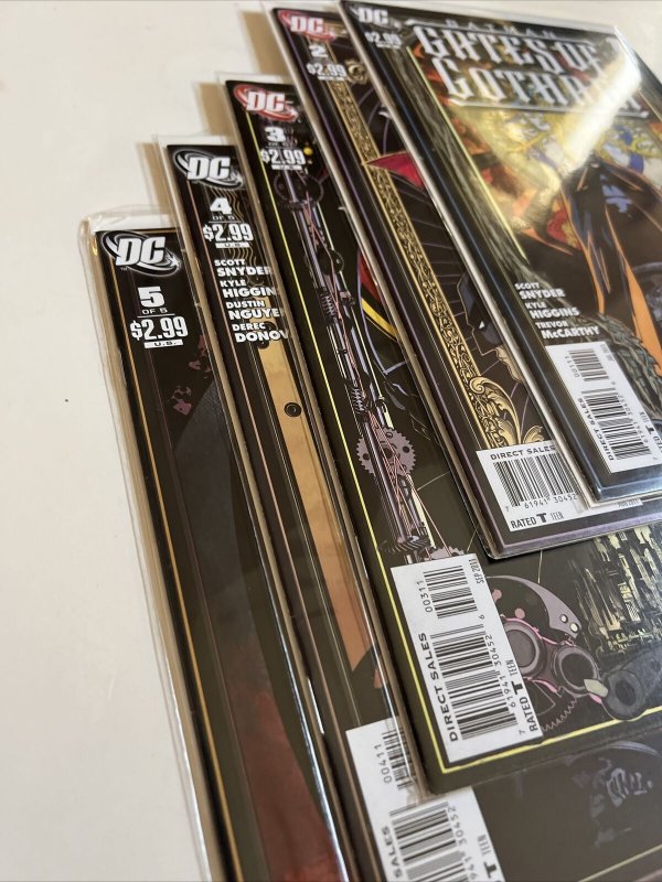 Batman Gates of Gotham 1-5 Complete Full Series Set 2011 DC Comic ...