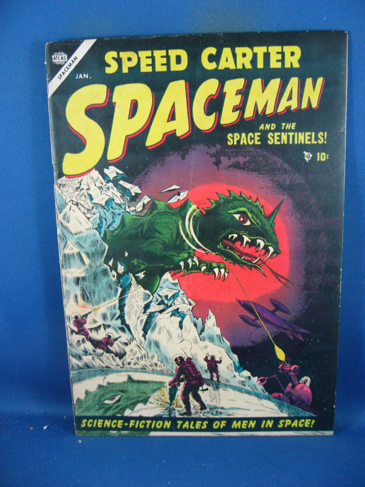 Speed Carter Spaceman 3 Atlas Maneely 1954 | International - Comic ...