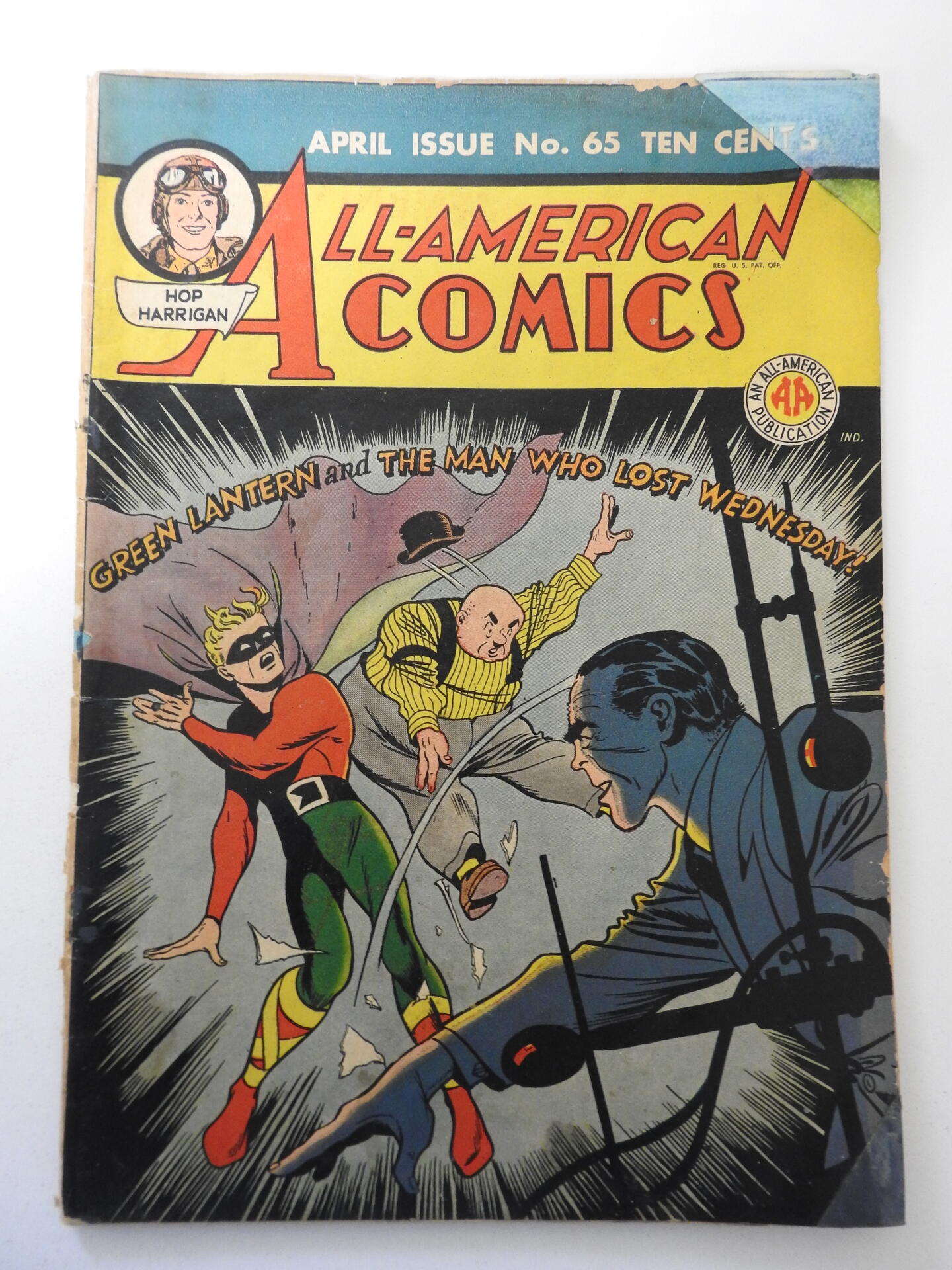 All-American Comics #65 (1945) restored apparent GD Condition see ...