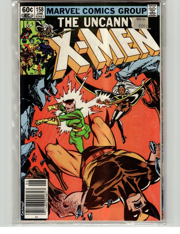 The Uncanny X-Men #158 (1982) X-Men [Key Issue] | Comic Books - Bronze ...