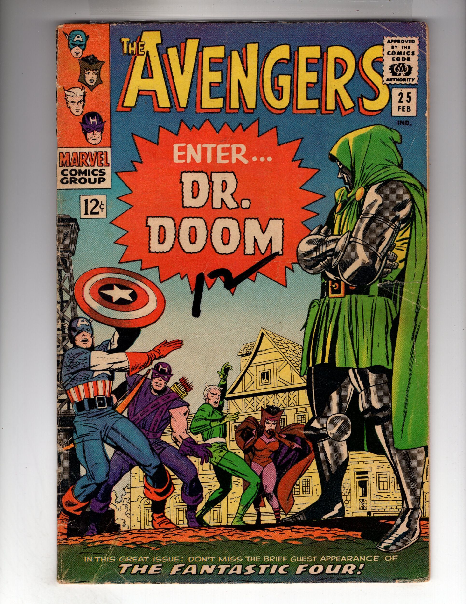 The Avengers #25 (1966) / ID#550 | Comic Books - Silver Age, Marvel ...