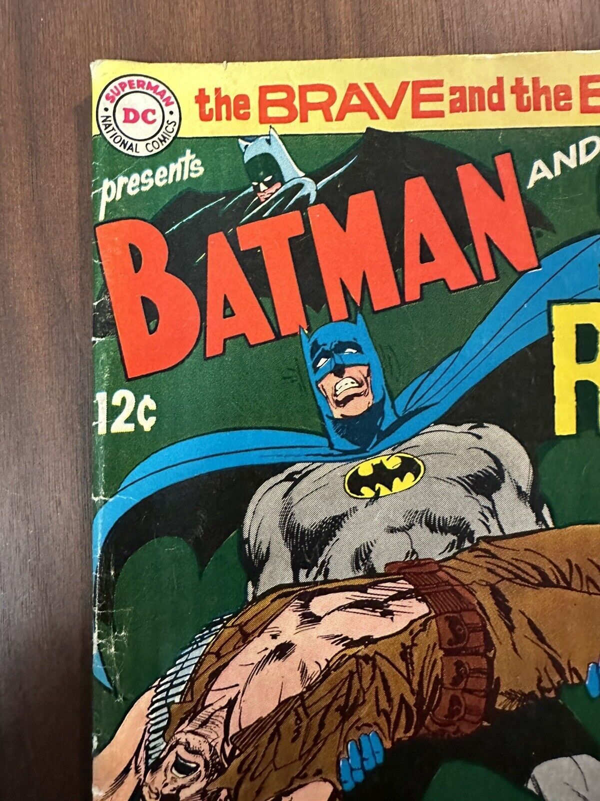Brave and the Bold #84 VG- Neal Adams Batman & Sgt Rock Cover ( DC 1969 ...