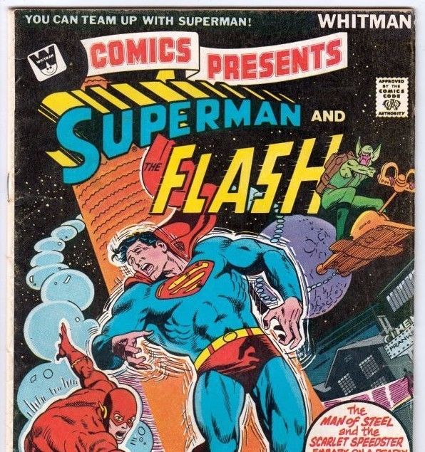 DC Comics Presents 1 Whitman Variant strict VG+ 4.5 High-Grade Superman ...