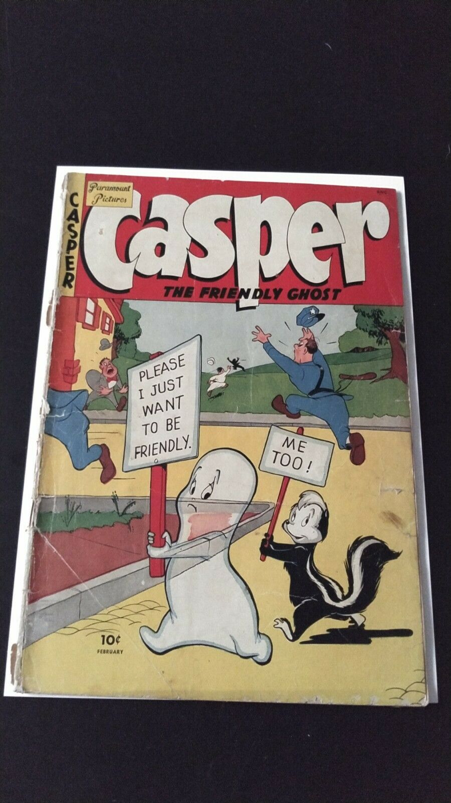 Casper 2 GD- Detached Cover St John's 1949 2nd time the name Casper ...