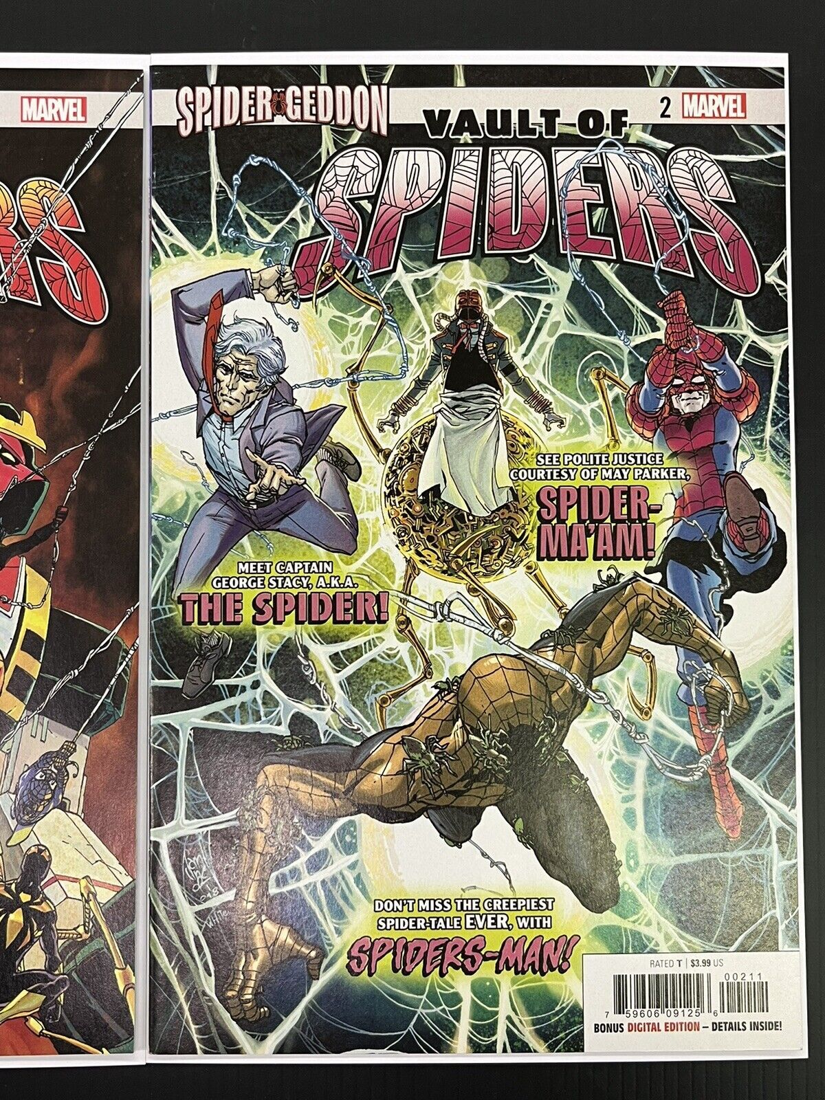 Vault of Spiders #1 + 2 1st Spider-Byte WEB Slinger Savage Spider-Man ...