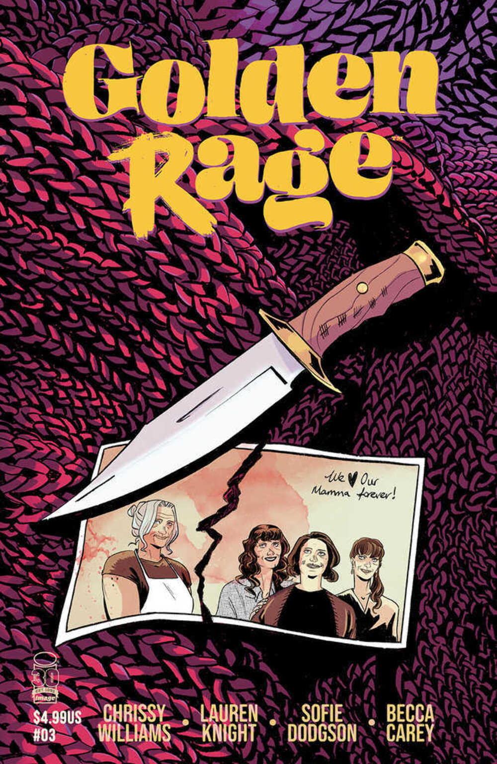 Golden Rage #3 (Of 5) Cover A Knight (Mature) | Comic Books - Modern ...