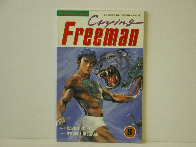 Crying Freeman #5 - Kazuo Koike & Ryoichi Ikegami - Free Shipping ...