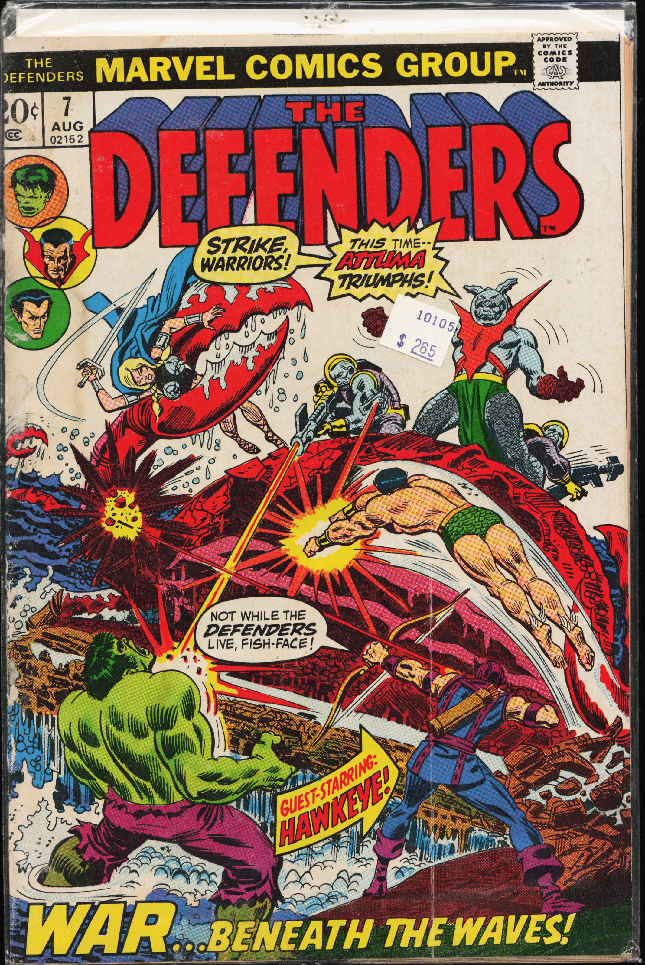 The Defenders #7 (1973) The Defenders | Comic Books - Bronze Age ...