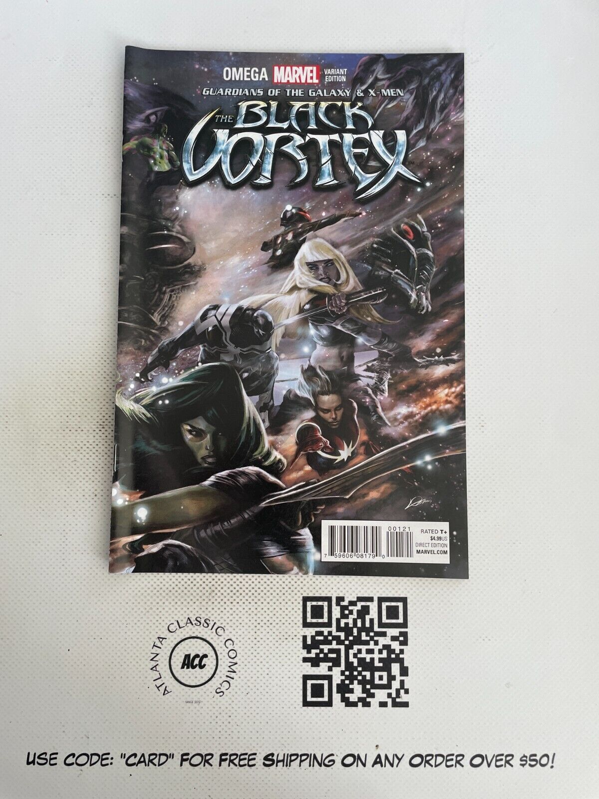 Guardians Of The Galaxy & X-Men Black Vortex Omega # 1 NM Variant ...