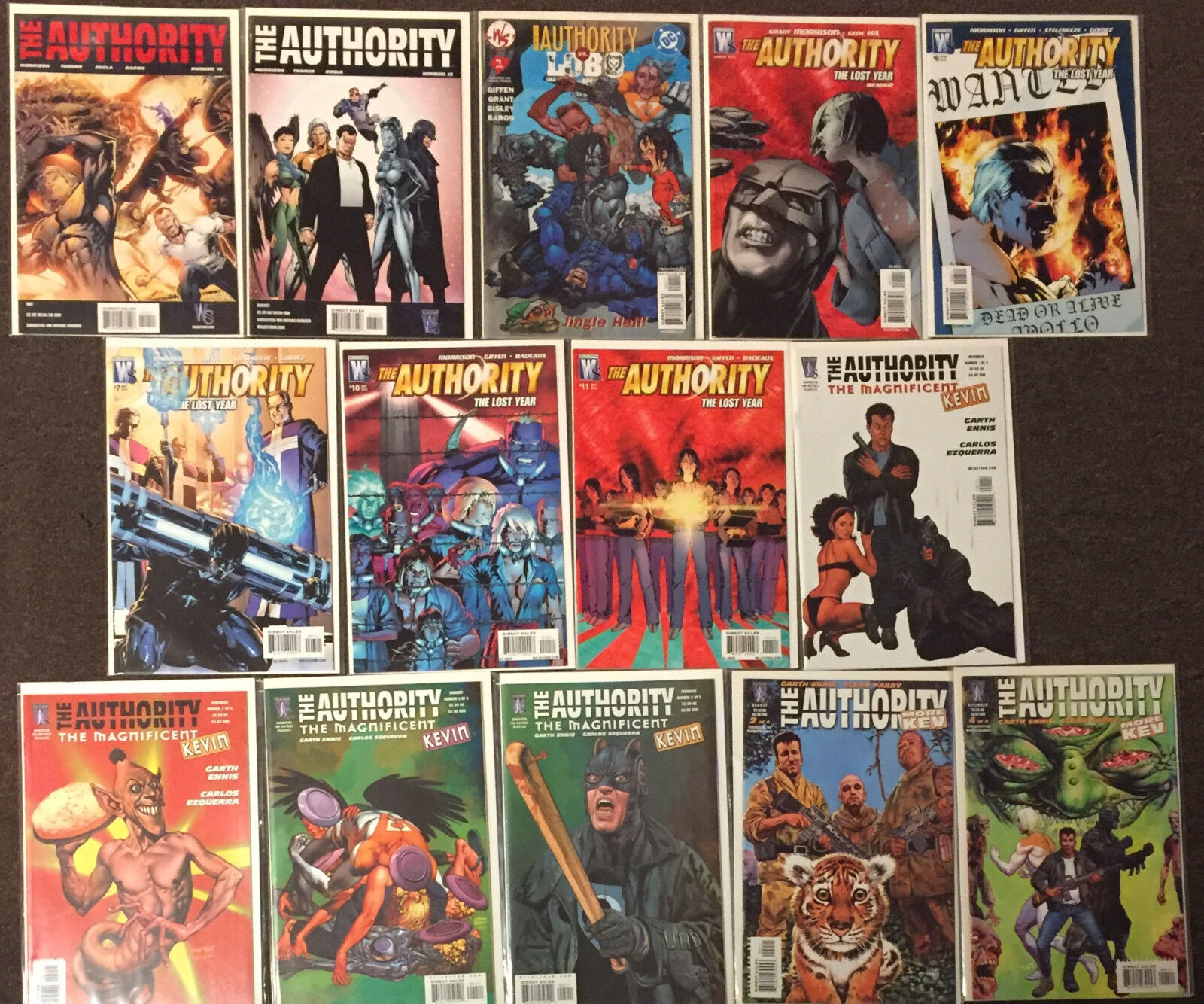 Authority lot Lobo Lost Year magnificent Kev Monarchy Planetary Establishment Nm | Comic Books ...