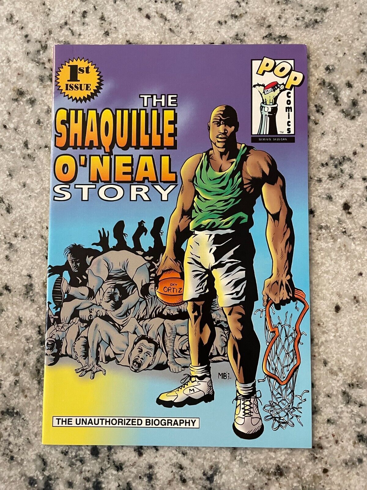 The Shaquille O'Neal Story 1 NM Pop Comics Comic Book Unauthorized ...