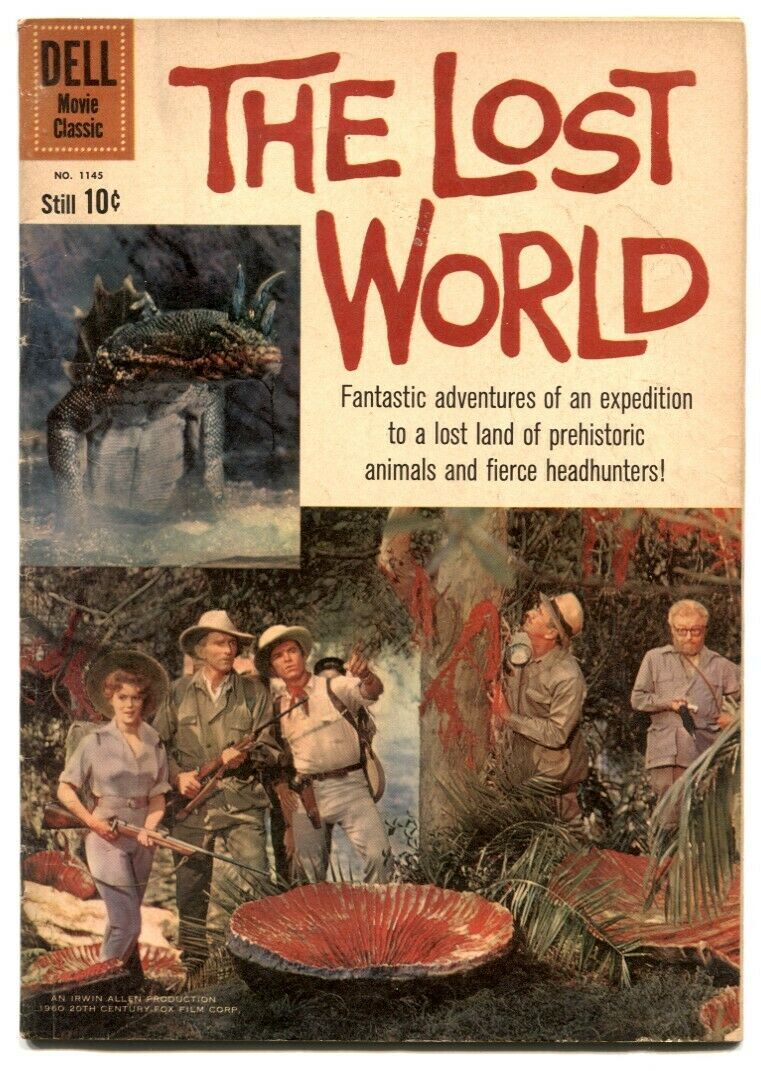 The Lost World- Four Color Comics #1145 1960 VG+ | Comic Books - Silver ...