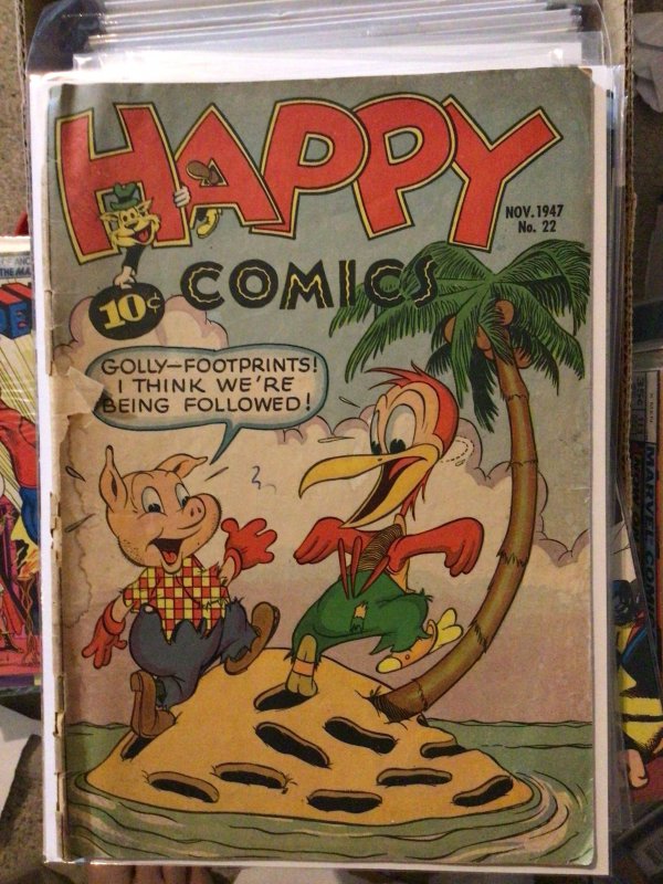Happy Comics #22 (1947) | Comic Books - Golden Age, Pines Publishing ...