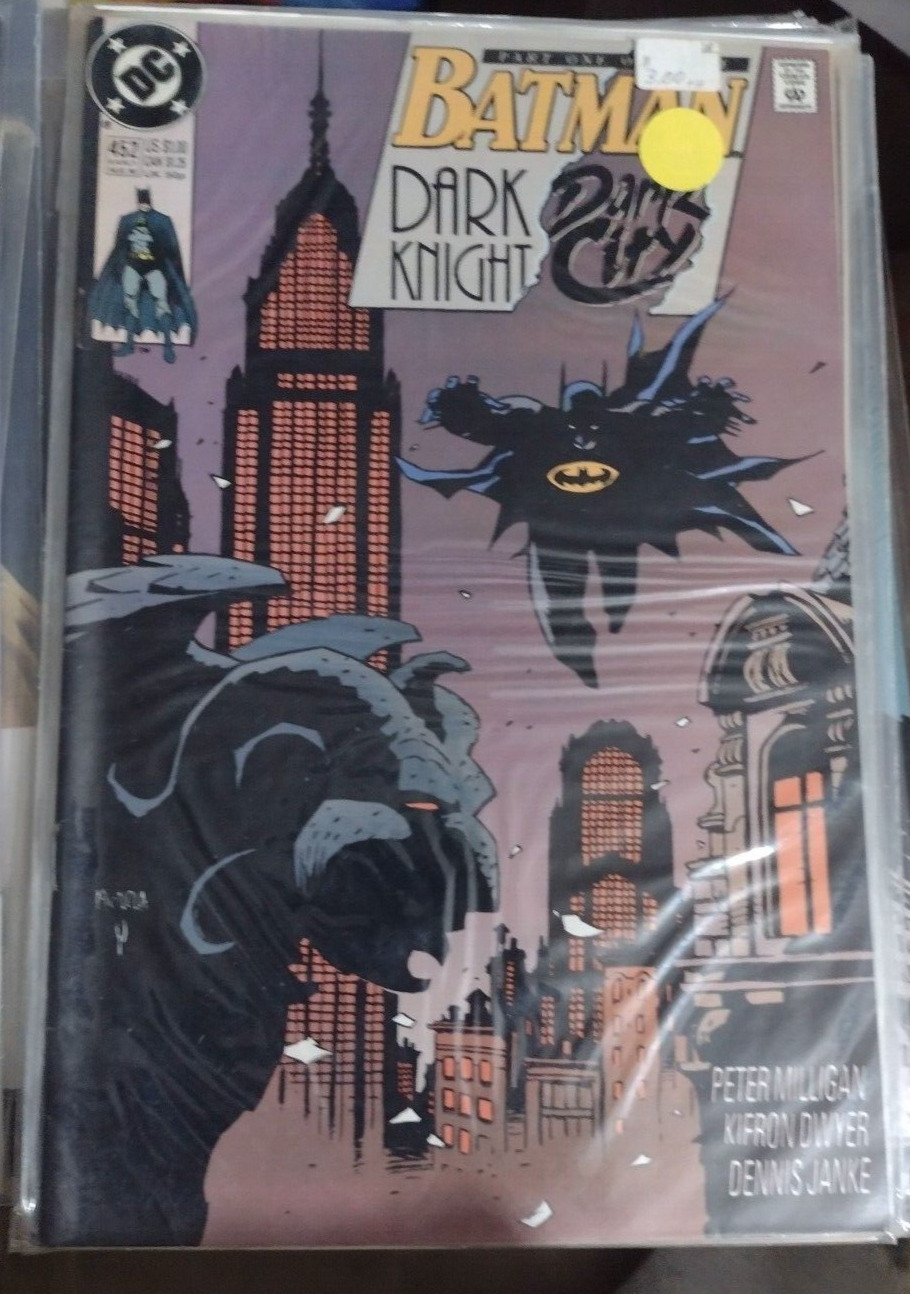 Batman # 452 1990, DC Comics Riddler Dark Knight Dark City PT 1 | Comic ...
