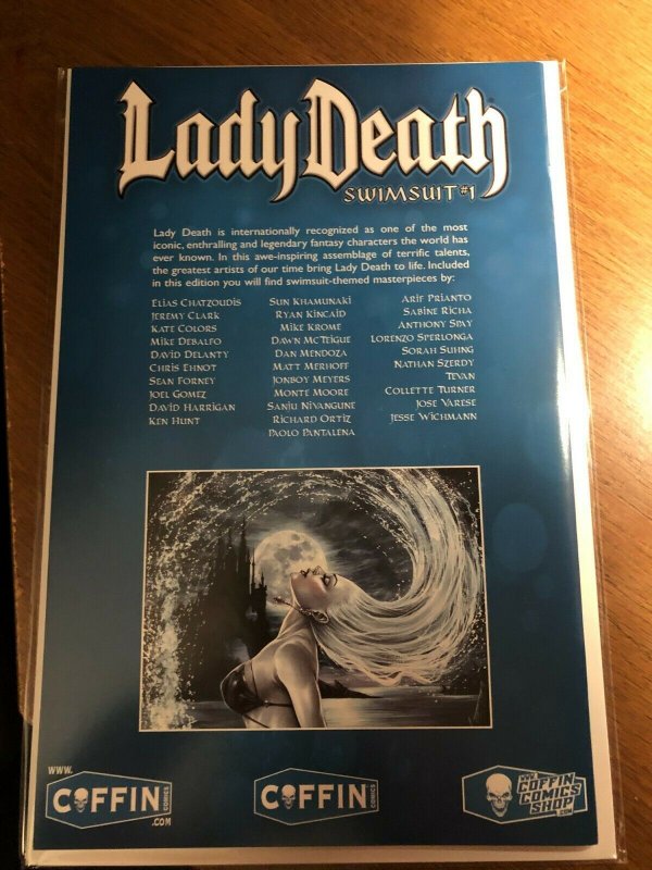 Lady Death SWIMSUIT SEXY RISKAY Edition Jesse Wichmann cover NM/M ...