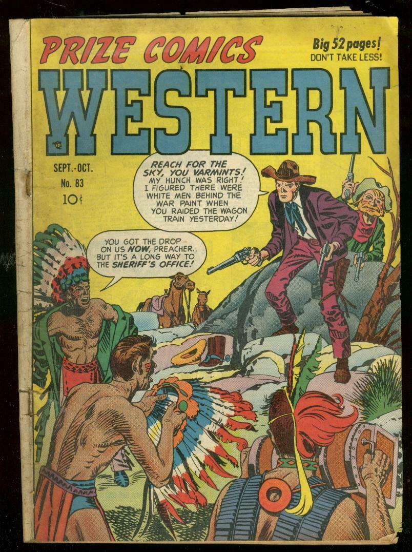 Prize Comics Western #83 1950-Simon-Kirby-Severin-Elder VG- | Comic ...