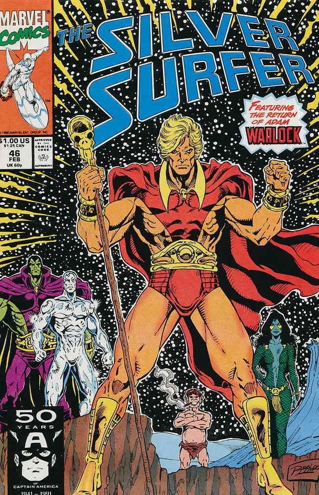 Silver Surfer, The (Vol. 3) #46 GD ; Marvel | low grade comic Adam ...