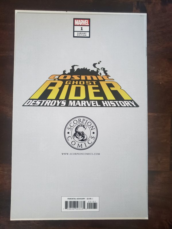 Cosmic Ghost Rider Destroys Marvel History 1 Crain infinity signature ...