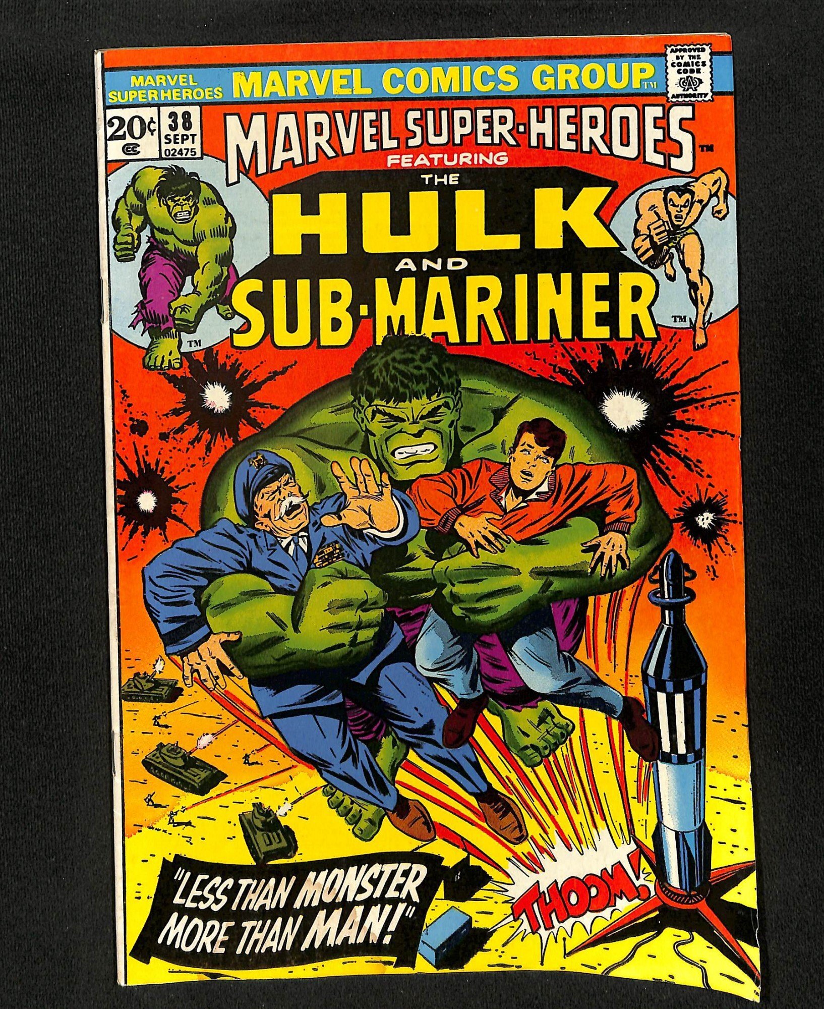 Marvel Super-Heroes #38 Hulk and Sub-Mariner! | Full Runs & Sets ...