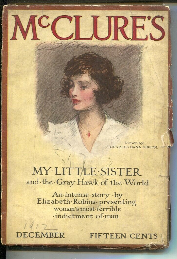 McClure's 12/1912-Charles Dana Gibson GGA cover-James Montgomery Flagg ...