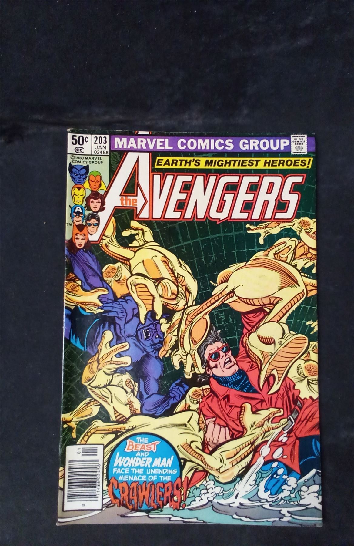 The Avengers #203 Direct Edition 1981 marvel Comic Book | Comic Books ...