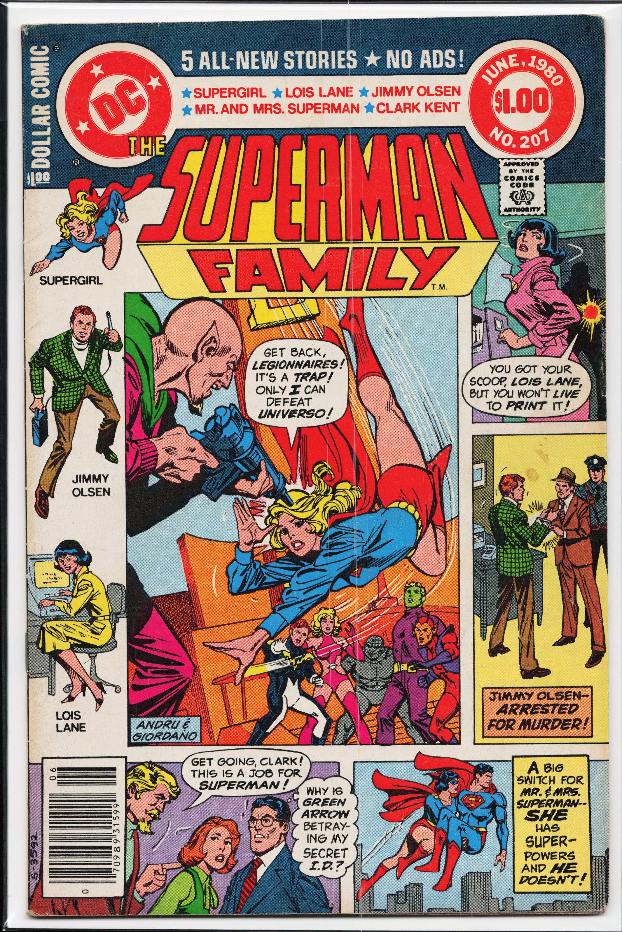 The Superman Family #207 (1980) Mr. & Mrs. Superman | Comic Books ...