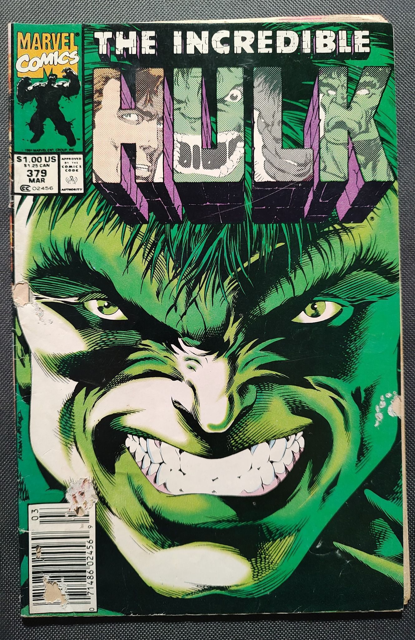 The incredible Hulk #379 (1991) Key | Comic Books - Copper Age, Marvel ...