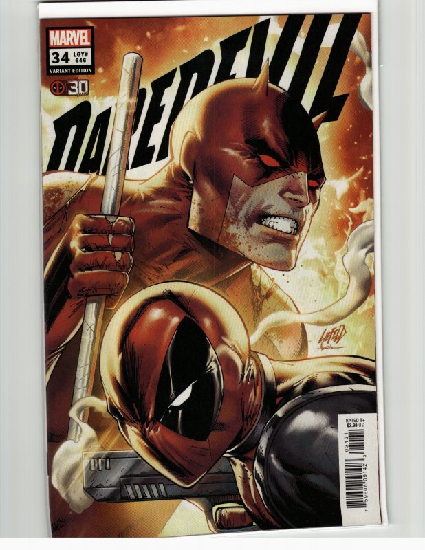 Daredevil #34 Liefeld Cover (2021) | Comic Books - Modern Age, Marvel / HipComic