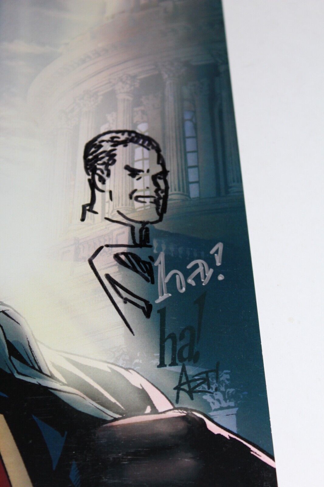 RARE Signed & Sketch Action Comics 9 Gene Ha Black Superman 1st app ...