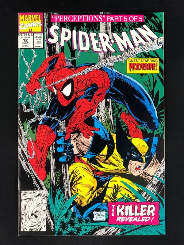 Spider-Man #12 (1991) Wolverine and Wendigo Appearance | Comic Books ...