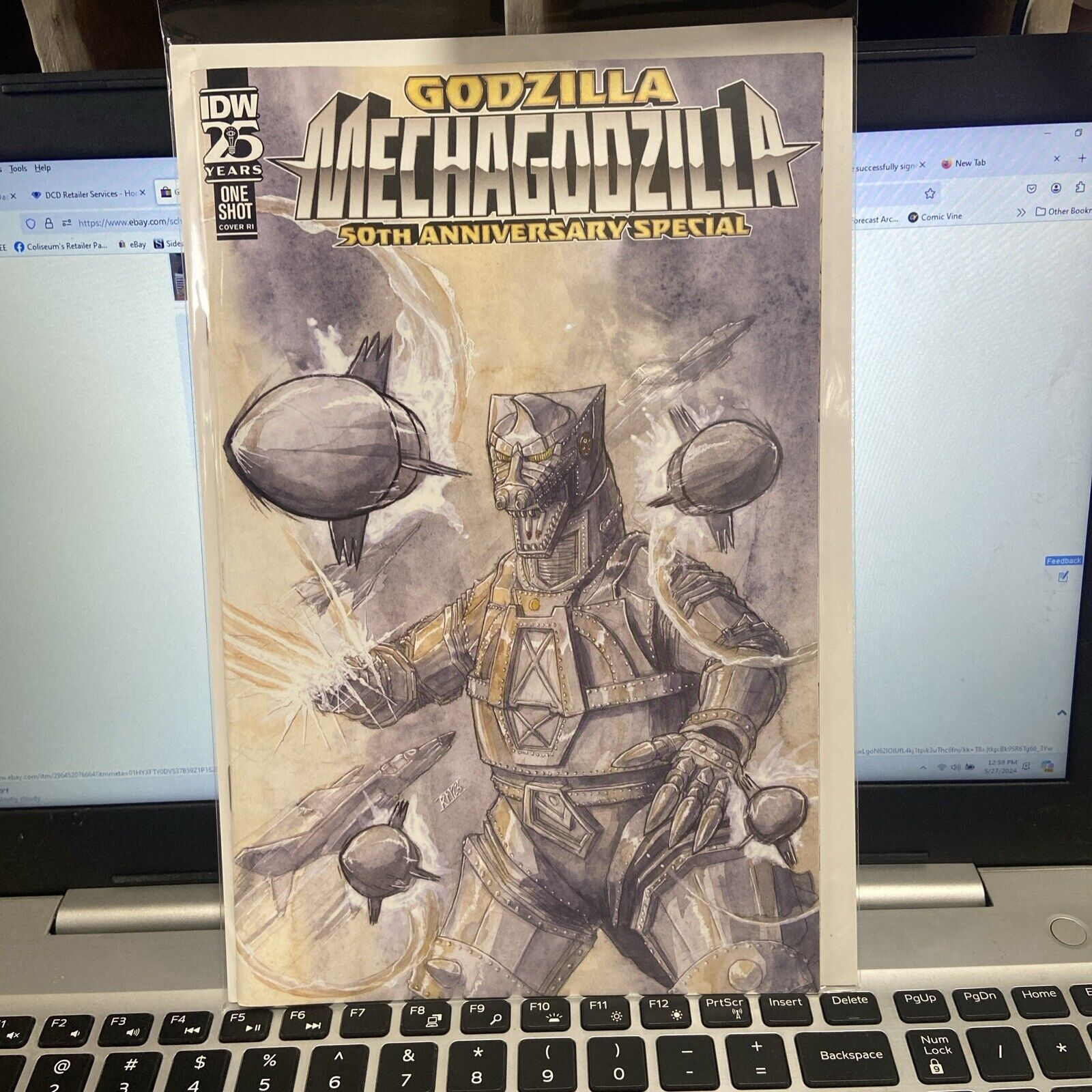 Godzilla: Mechagodzilla 50th Anniversary Variant Ri (10) (Miller ...