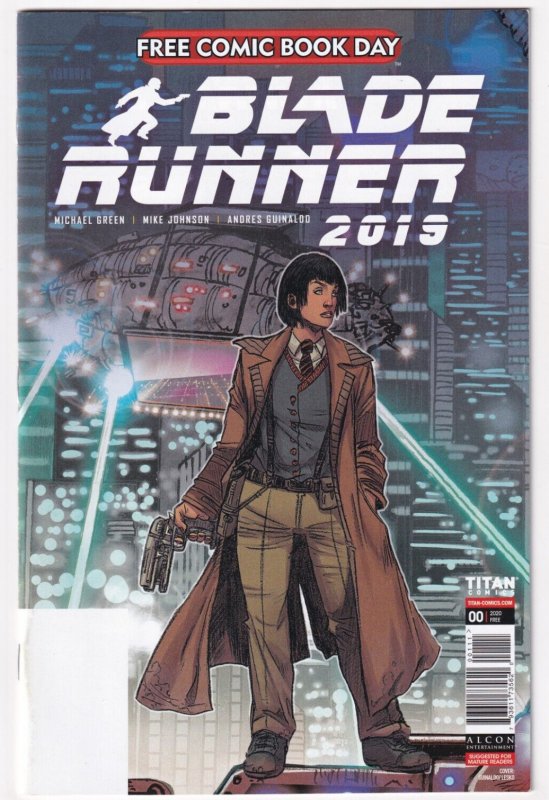 Blade Runner 2019 Free Comic Book Day FCBD 2020 Titan Michael Green Mike Johnson | International ...