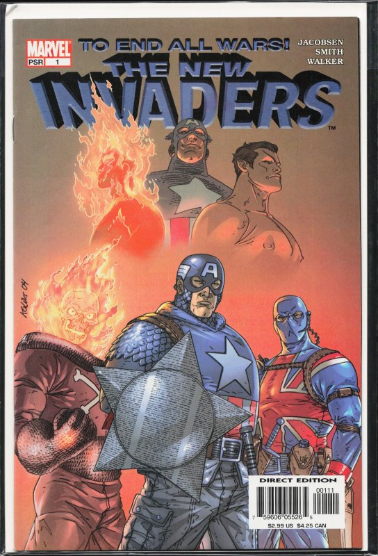 The New Invaders #1 (2004) Captain America | Comic Books - Modern Age ...