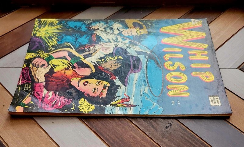 "Whip Wilson" #1 VG (IW 1958) Scarce Everett Kintsler Cover, JOE ...