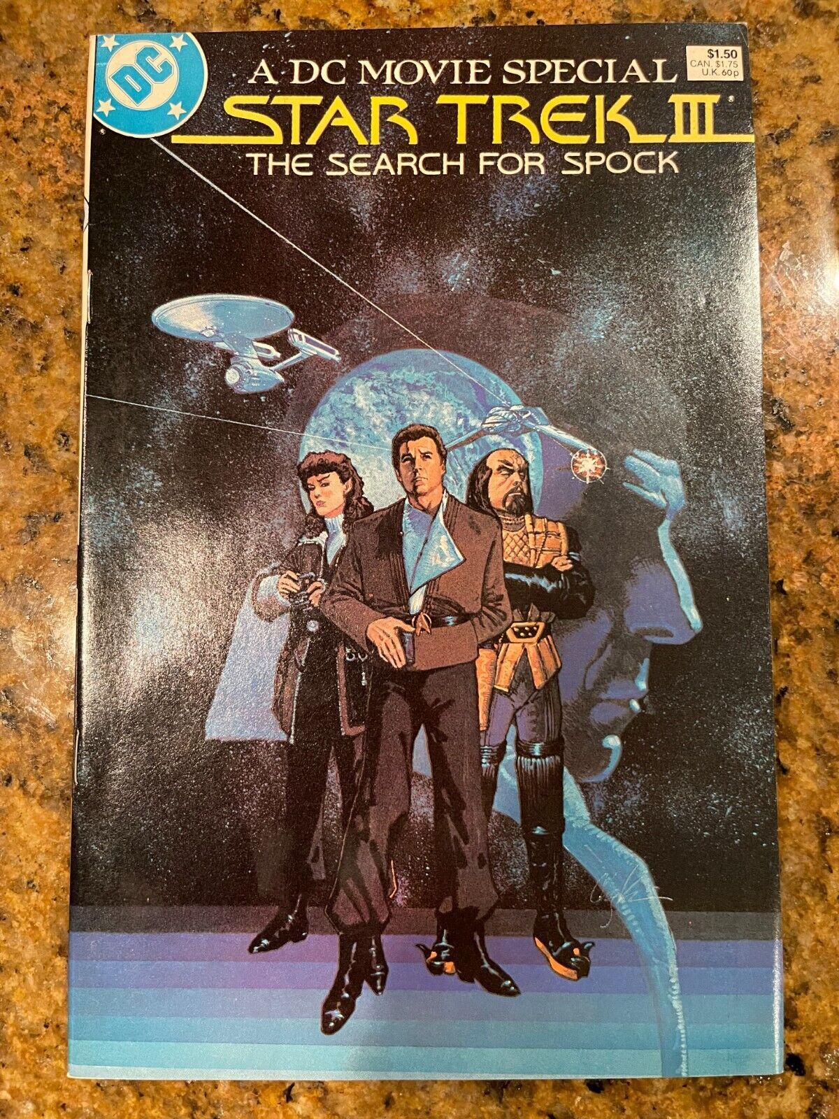 Star Trek 3 Search For Spock # 1 NM- DC Movie Special Comic Book Capt ...