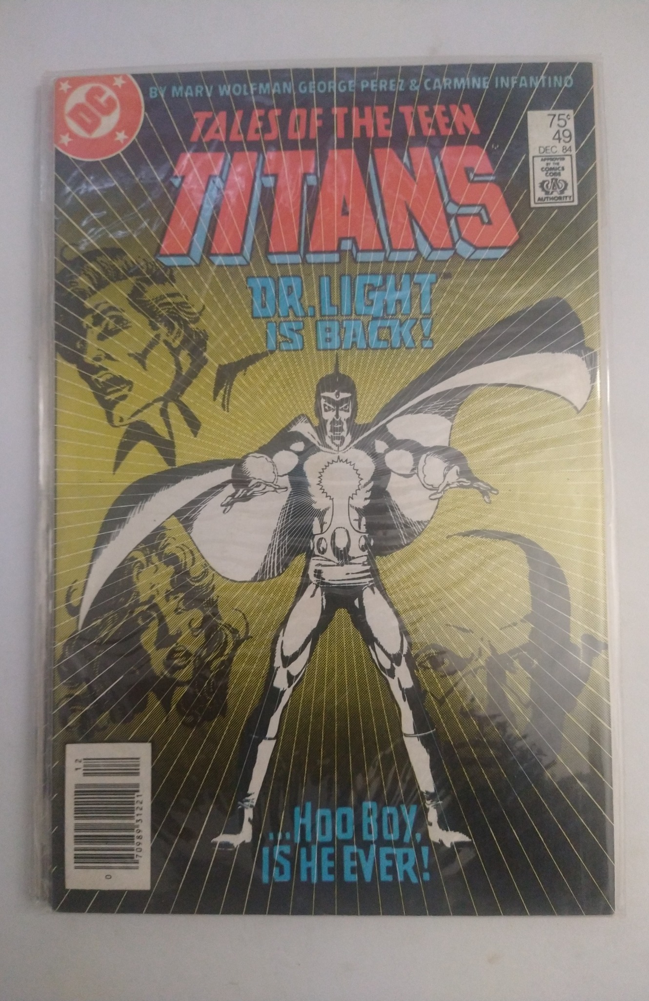Tales of the teen Titans Dr light is back | Comic Books - Bronze Age ...