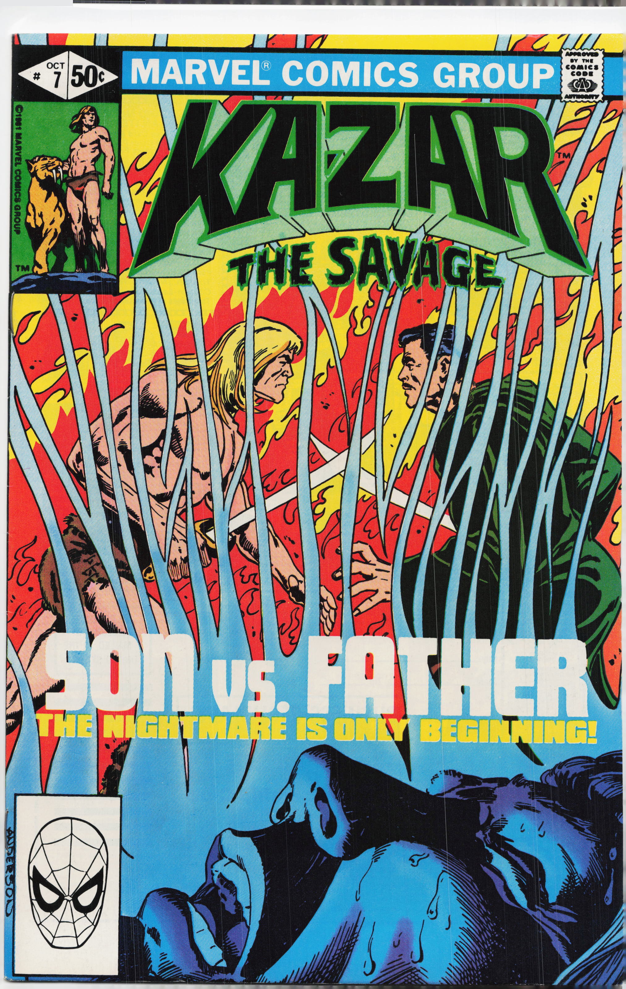 Ka-Zar the Savage #7 (1981) Ka-Zar | Comic Books - Bronze Age, Marvel ...