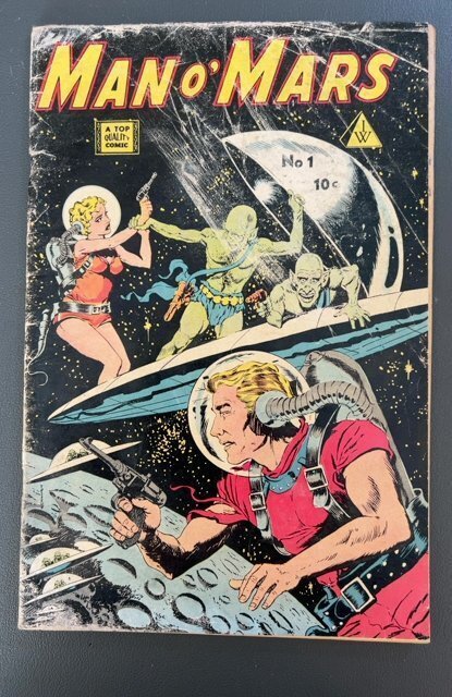 Man O' Mars #1 (1958) | Comic Books - Modern Age, I.W. Publishing ...