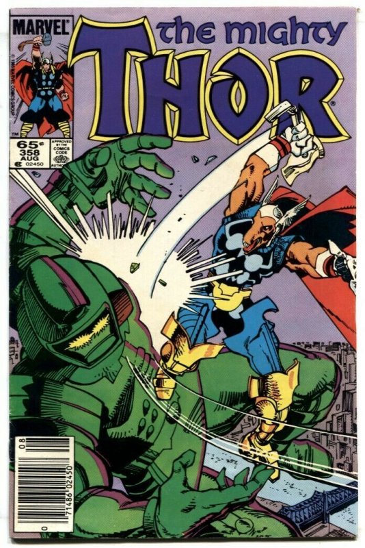 Thor #358 1985- Beta Ray Bill- Walt Simonson FN+ | International ...