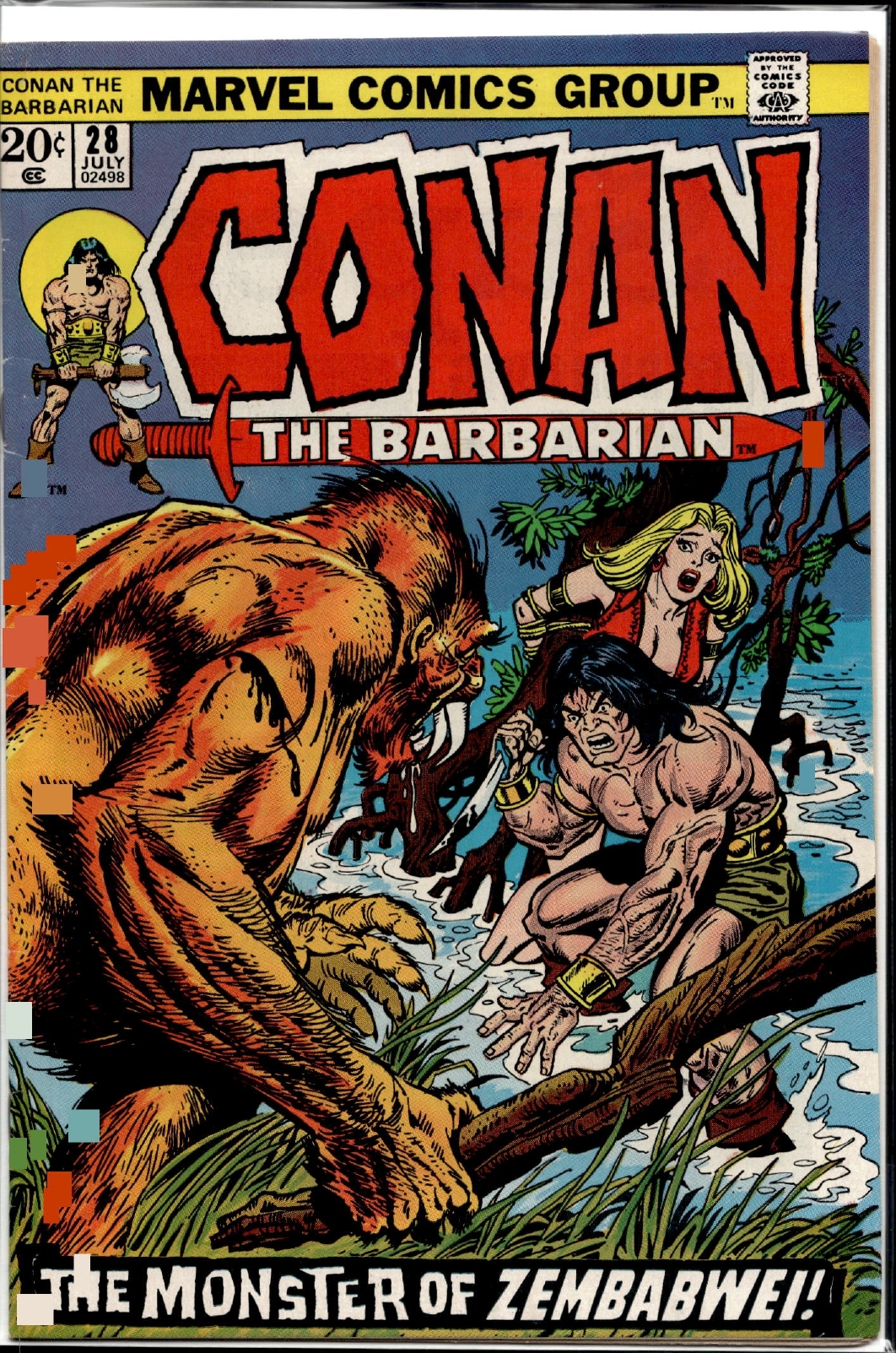 Conan the Barbarian #28 (1973) Conan | Comic Books - Bronze Age, Marvel ...