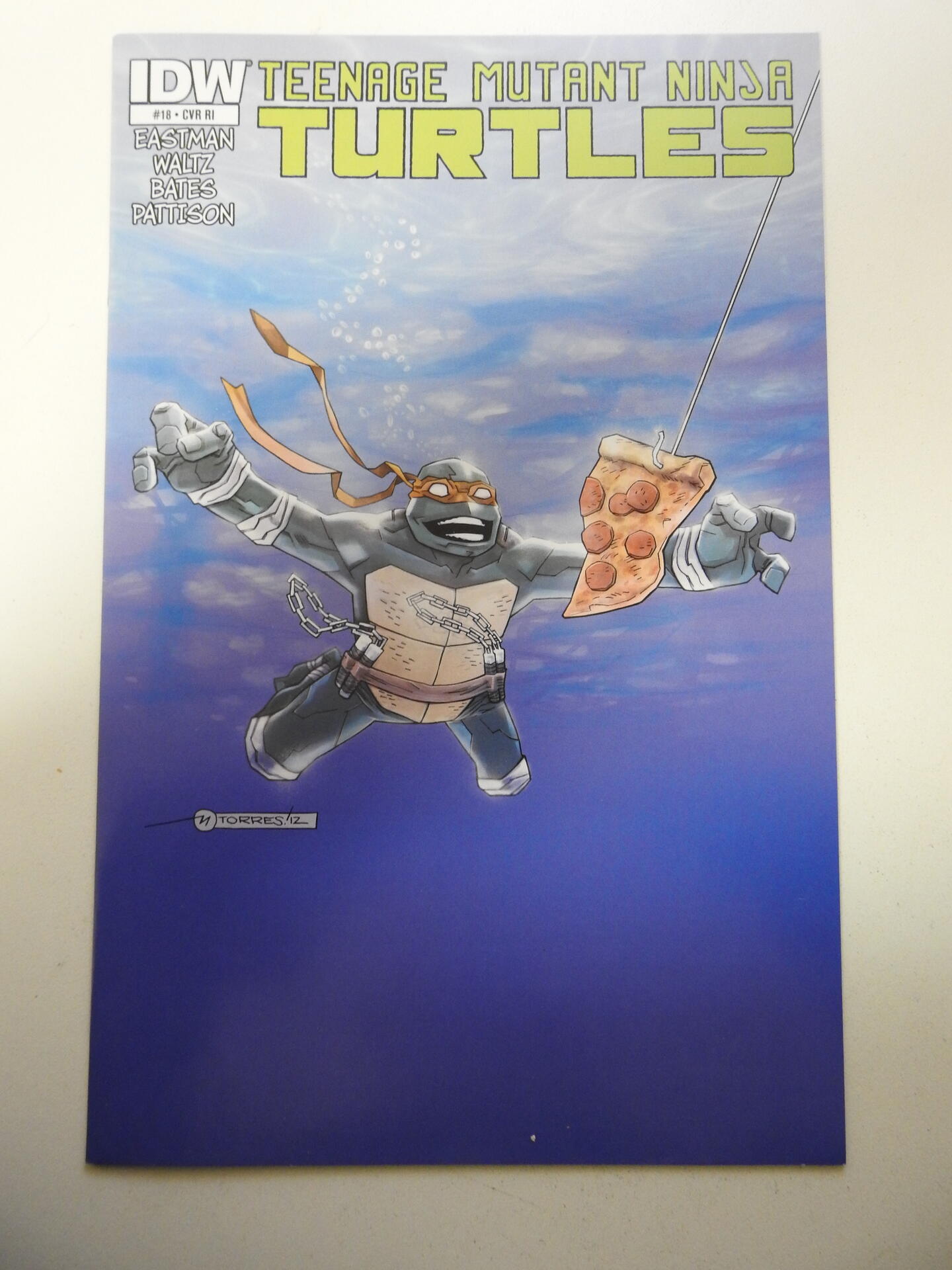 Teenage Mutant Ninja Turtles #18 Cover RI - Mark Torres Variant (2013 ...