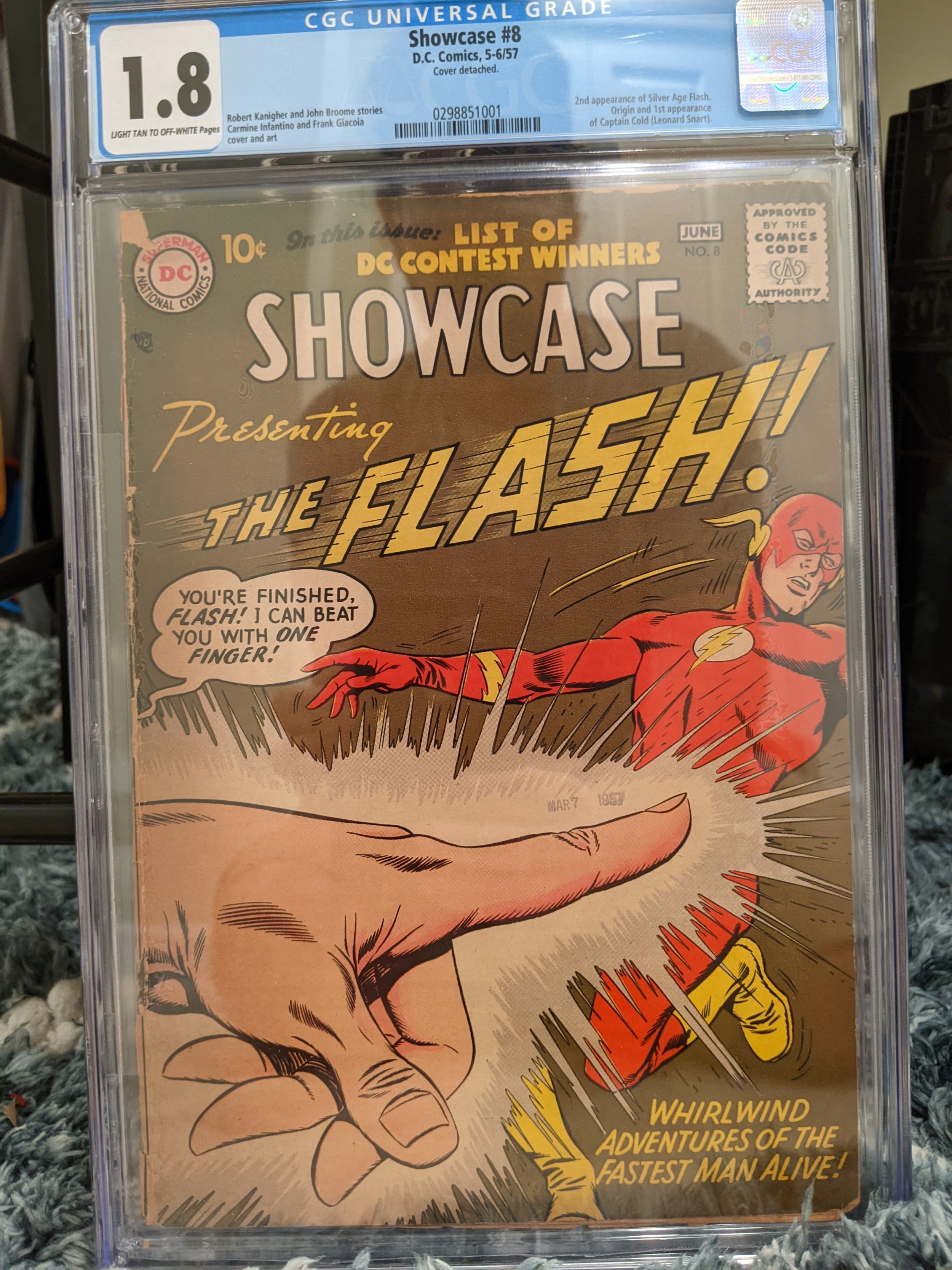 Showcase #8 (1957) | Comic Books - Silver Age, DC Comics, Flash ...
