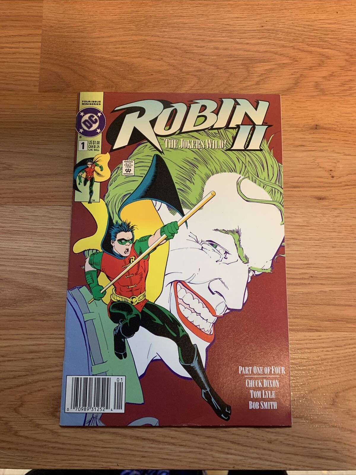 Robin II Comic 1 Copper Age First Print 1991 Chuck Dixon Tom Lyle Smith ...
