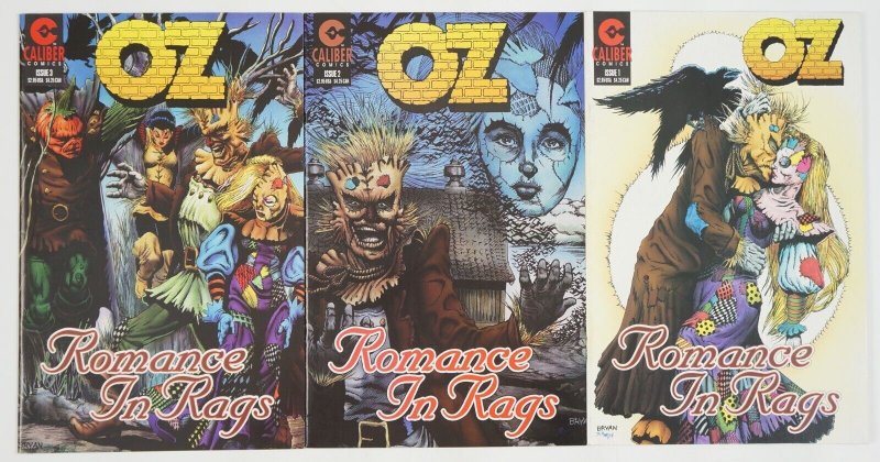 Oz: Romance in Rags #1-3 VF complete series - stuart kerr - caliber comics 2 | Comic Books ...